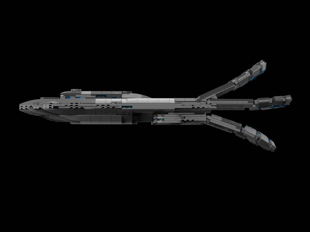 Lego Moc Uss Orville By Magureanpaul Rebrickable Build With Lego