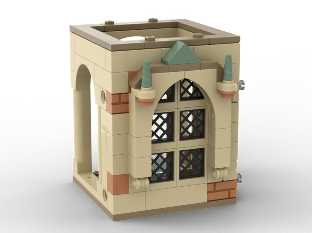 Lego Moc Hogwarts Prefects Bath Modular By Nico2301 Rebrickable