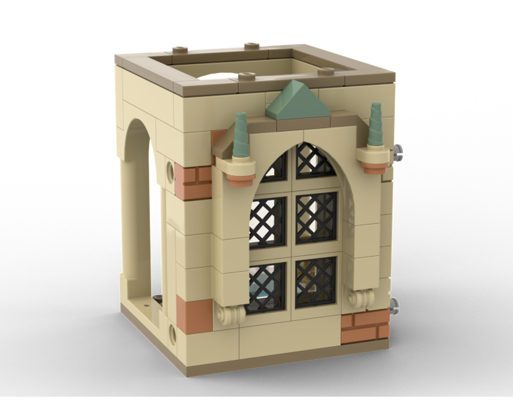 Lego Moc Hogwarts Prefects Bath Modular By Nico2301 Rebrickable