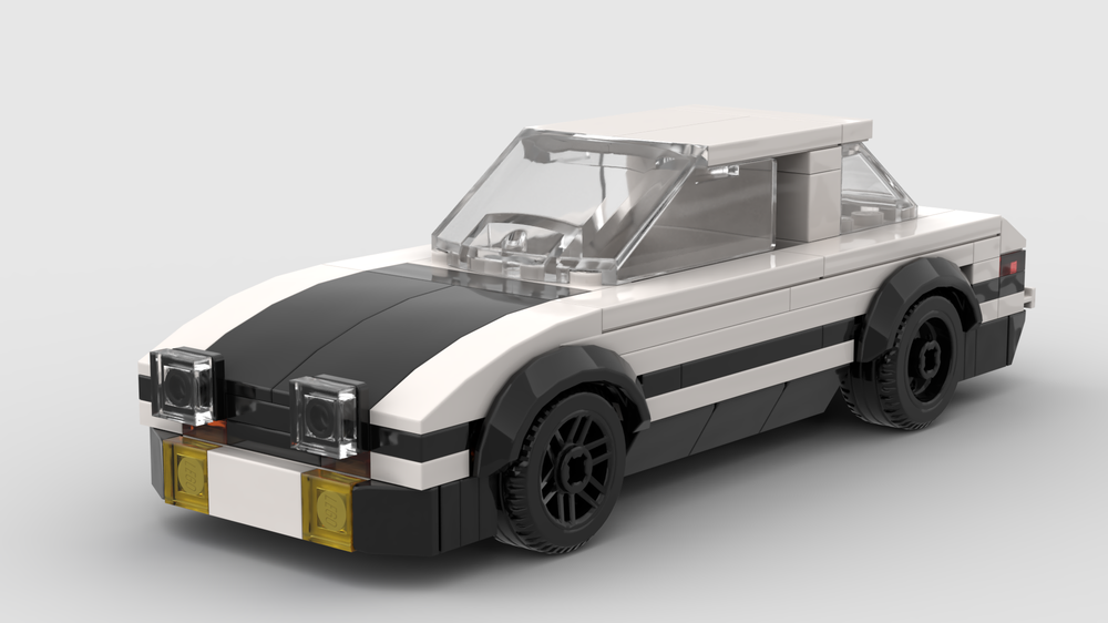 LEGO MOC Toyota sprint AE86 6 stud by ZealotLego | Rebrickable - Build ...