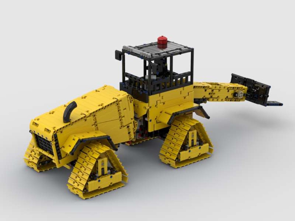 LEGO MOC Four-track Tractor (42131 B Model) by legoRookie2021 ...