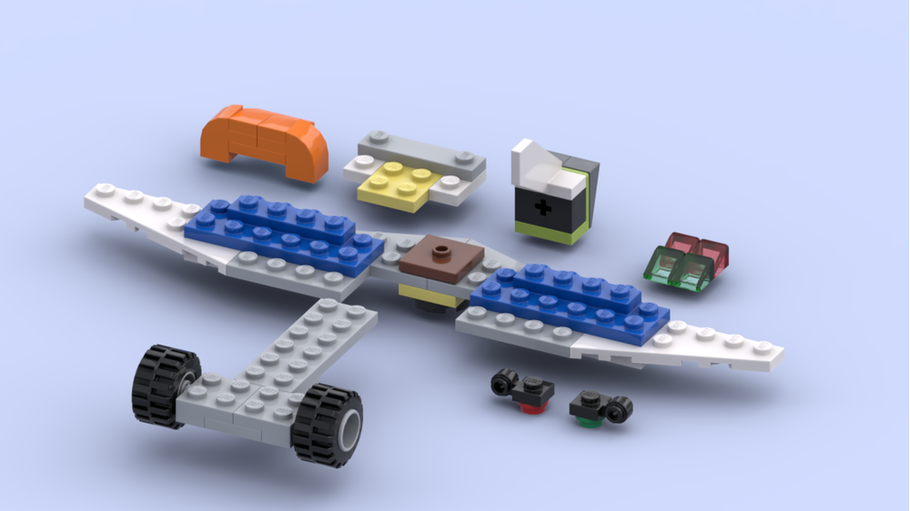LEGO MOC transforming thing plane form by itsyacoolda | Rebrickable ...