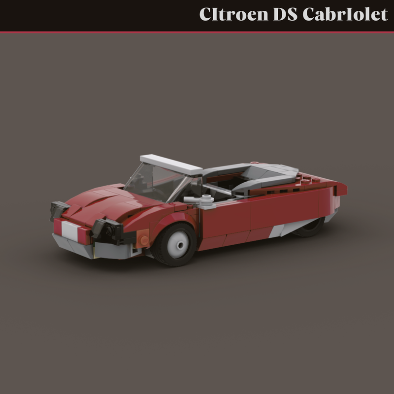 LEGO MOC 76903 Citroen DS Cabriolet by Mars_22_10 | Rebrickable - Build ...