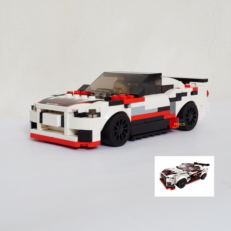 LEGO MOC [FREE] 76896 R34 Nismo GT-R by KMPMOCS | Rebrickable - Build ...