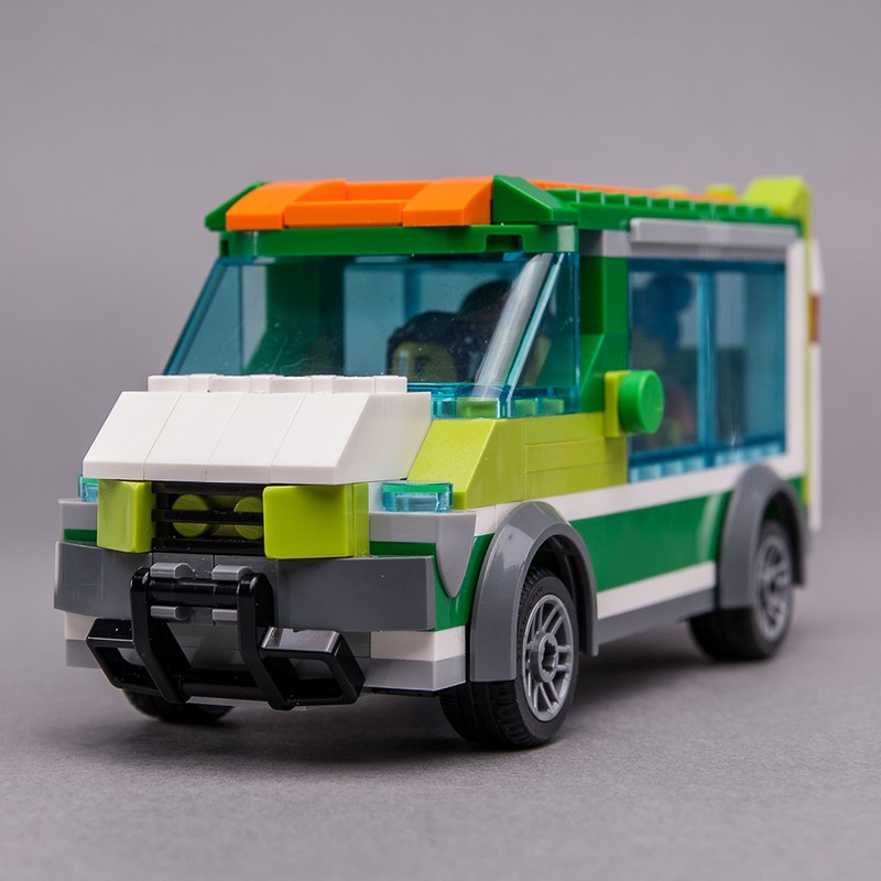 LEGO MOC 60345 Passenger Van by Keep On Bricking | Rebrickable - Build ...
