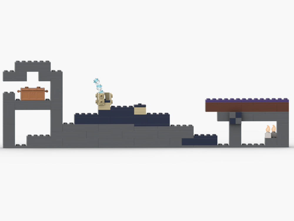 LEGO MOC 2D Ancient City (Deep Dark) by thibou1234 | Rebrickable ...