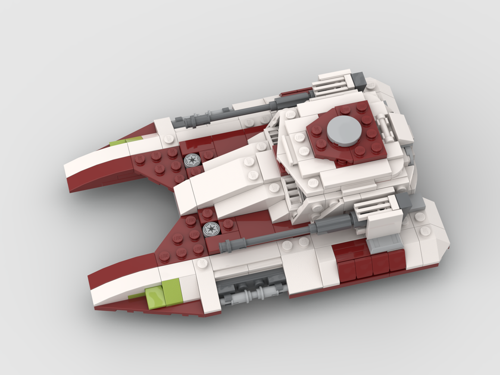 LEGO MOC Republic fighter tank by Badger_ | Rebrickable - Build with LEGO