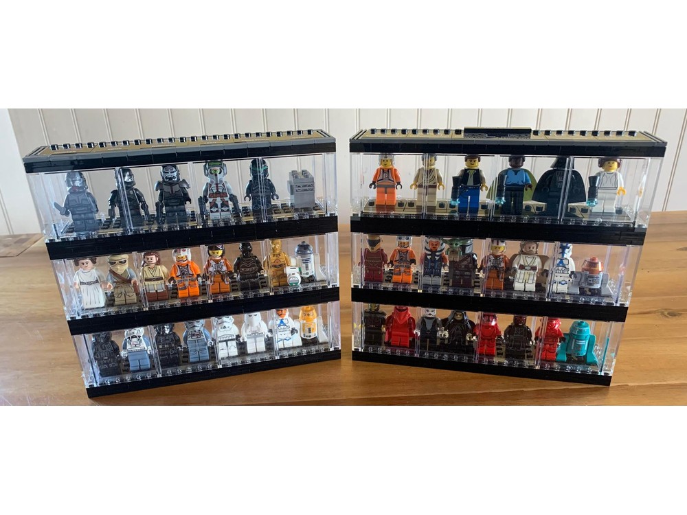 LEGO MOC Minifigure Display by Jedi Plb | Rebrickable - Build with LEGO