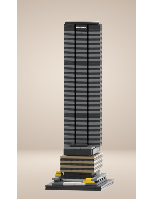 LEGO MOC Pan Am (Metlife) Building - NYC by tobetop | Rebrickable ...
