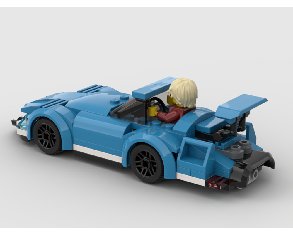 Lego Moc 60285 Drag Racer By Hoppepe Rebrickable Build With Lego