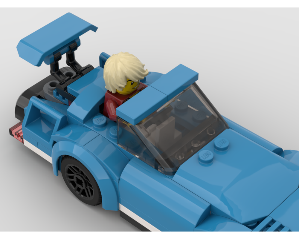 Lego Moc 60285 Drag Racer By Hoppepe Rebrickable Build With Lego
