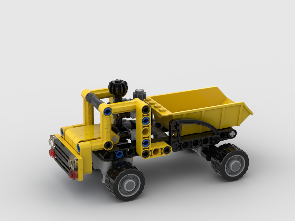 LEGO MOC Mini Tip Truck by AndrewG123 | Rebrickable - Build with LEGO
