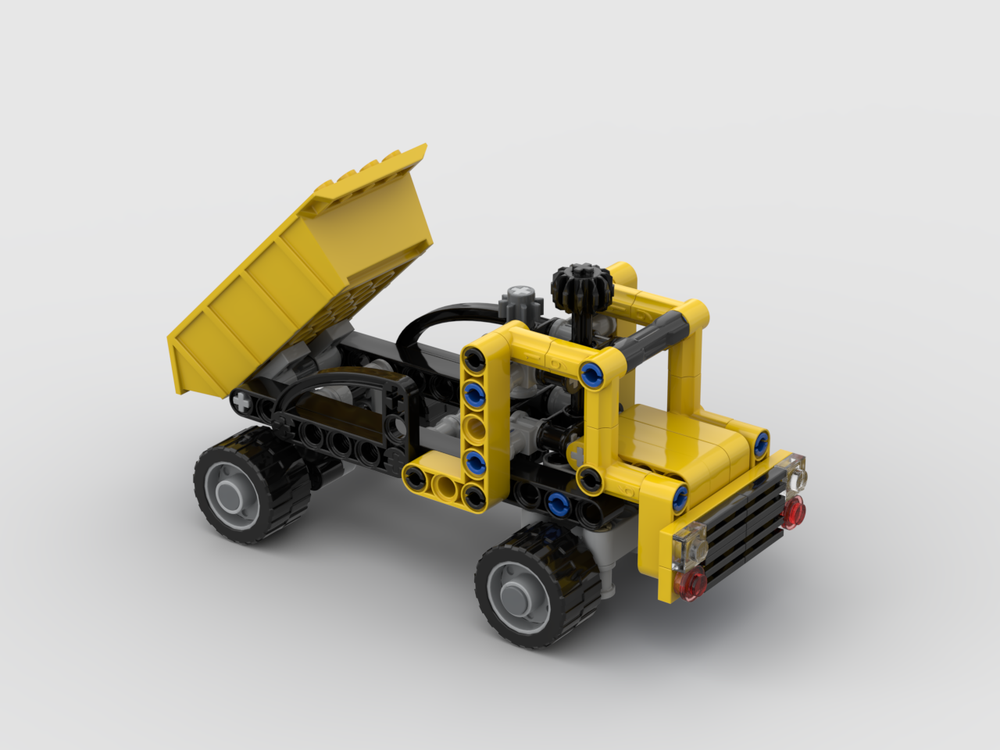LEGO MOC Mini Tip Truck by AndrewG123 | Rebrickable - Build with LEGO