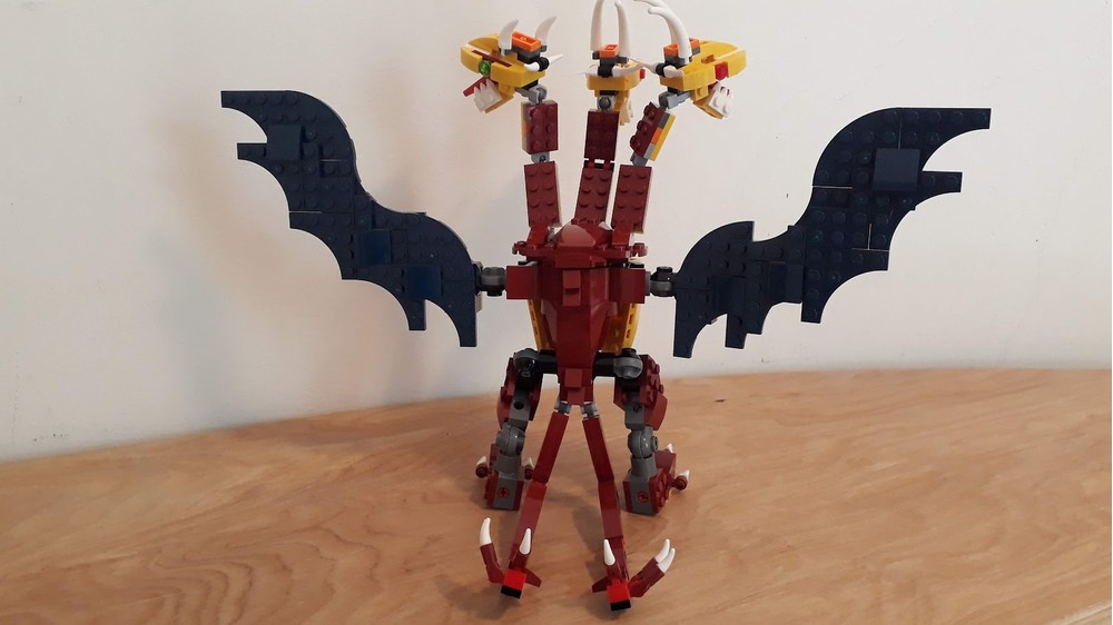 LEGO MOC King Ghidorah (31102 2-to-1) by dub_wiser | Rebrickable ...