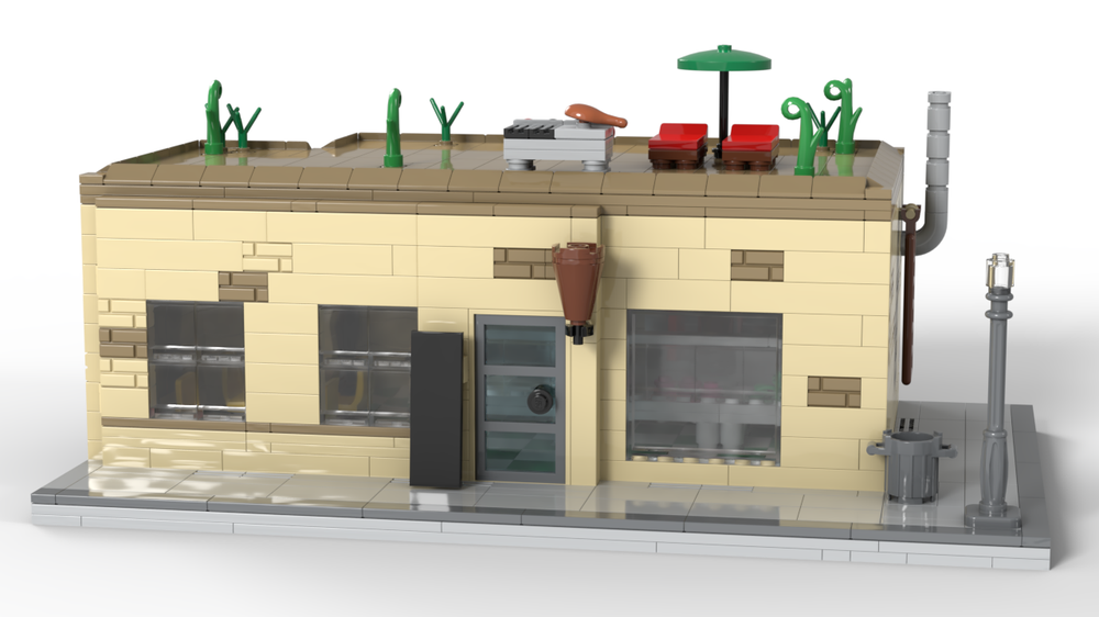 LEGO MOC Döner Restaurant by Brick.baum | Rebrickable - Build with LEGO