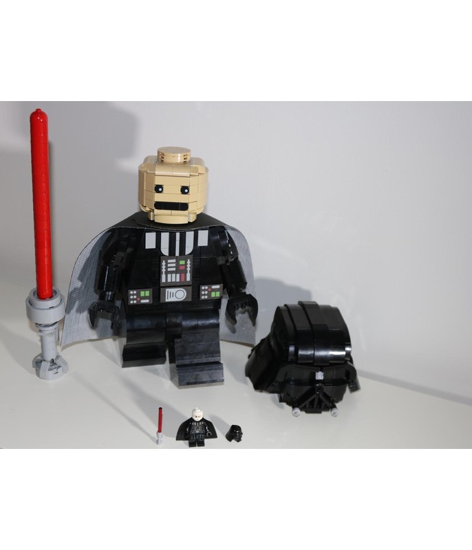 LEGO MOC Vader Mega Figure by BrickMaje | Rebrickable - Build with LEGO