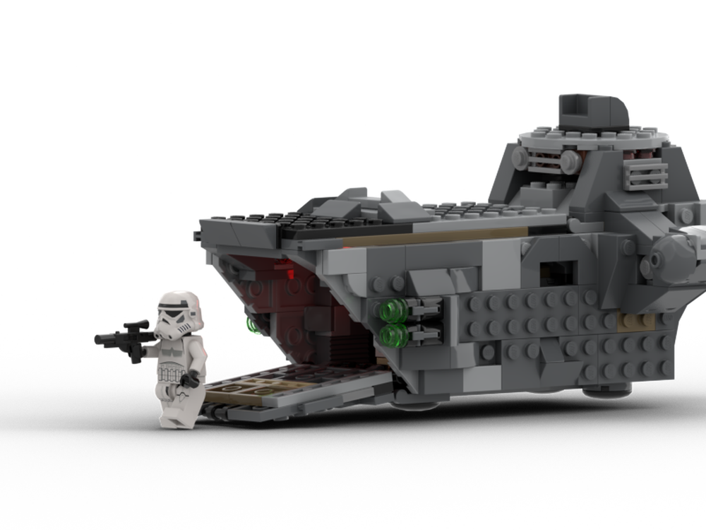 LEGO MOC Imperial Dropship by MagicJohnson | Rebrickable - Build with LEGO