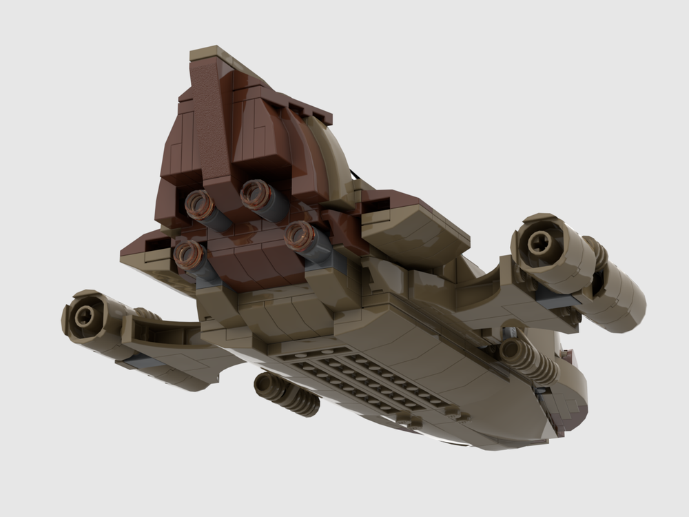 LEGO MOC Amphibious Starfighter by Grisbee | Rebrickable - Build with LEGO