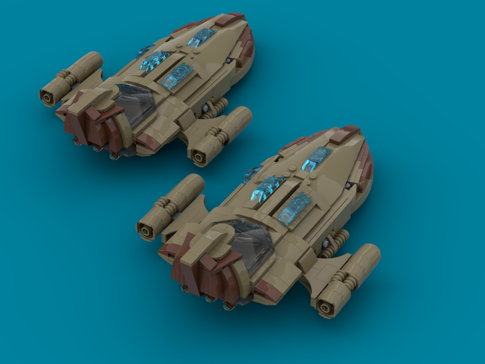 LEGO MOC Amphibious Starfighter by Grisbee | Rebrickable - Build with LEGO