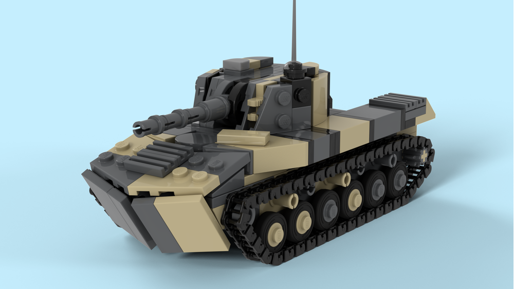 LEGO MOC BMD-1, BTR-D, 2S9 Nona by eattoaster | Rebrickable - Build ...