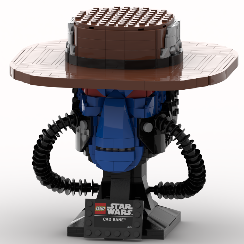 LEGO MOC Cad Bane Head - Helmet Collection Style by Albo.Lego ...