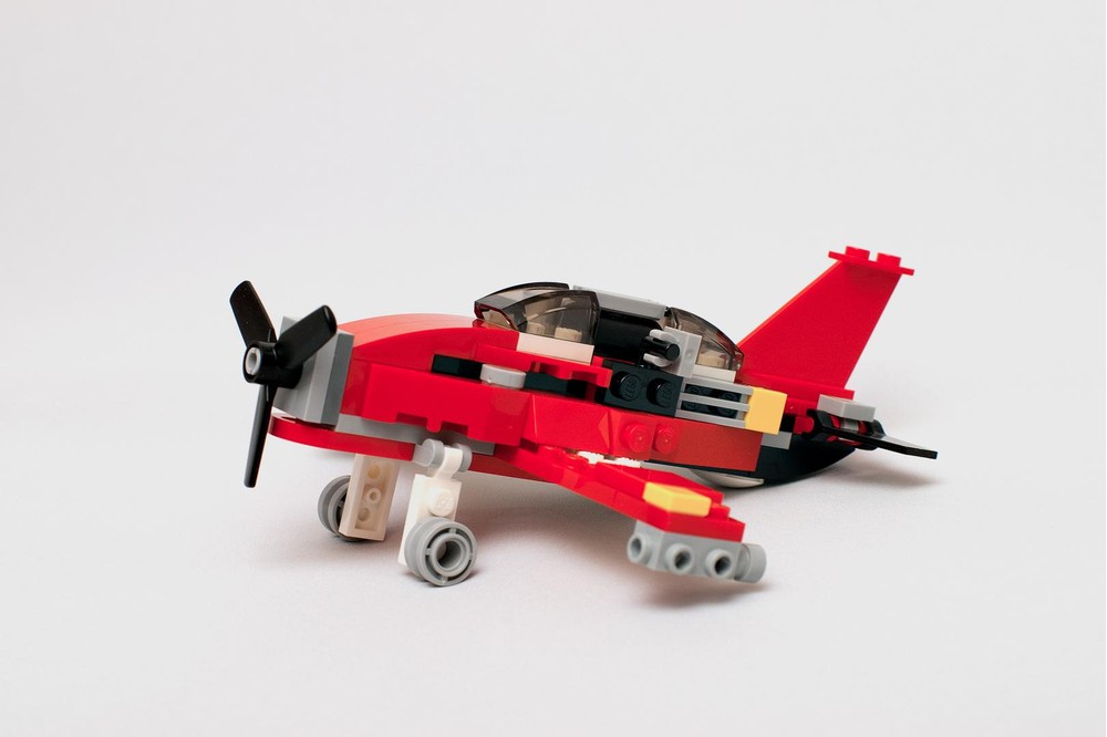 LEGO MOC Race Plane by timeremembered | Rebrickable - Build with LEGO