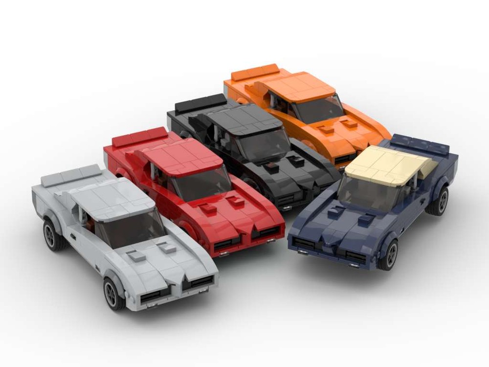 LEGO MOC-118215 Ponty GTO - Set of Five Colors by IBrickedItUp ...