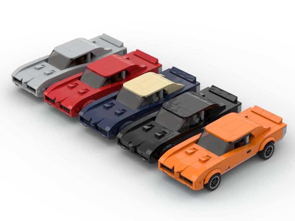 LEGO MOC-118215 Ponty GTO - Set of Five Colors by IBrickedItUp ...