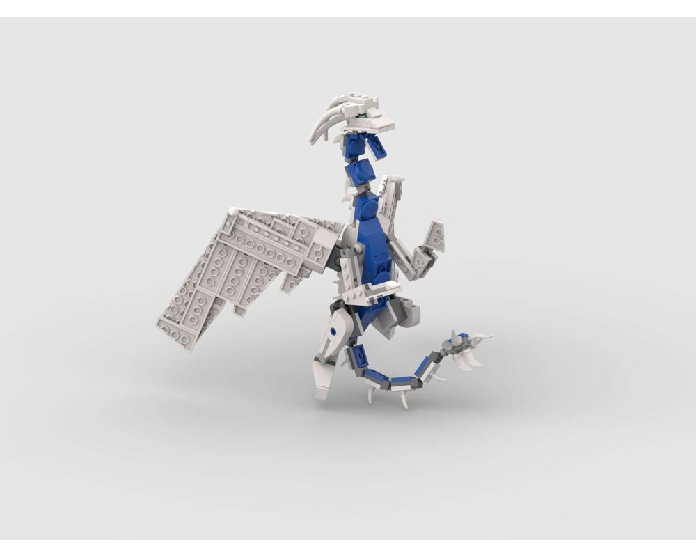 LEGO MOC Ice Dragon (Winter: Wings of Fire) by LegoRapha | Rebrickable ...