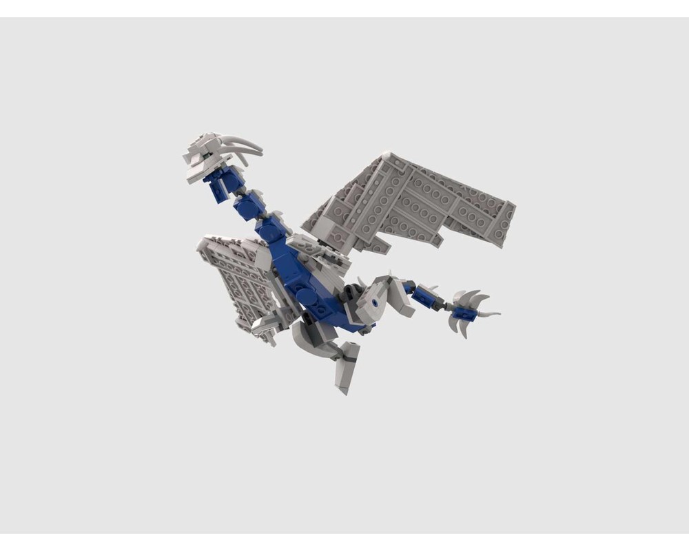 LEGO MOC Ice Dragon (Winter: Wings of Fire) by LegoRapha | Rebrickable ...