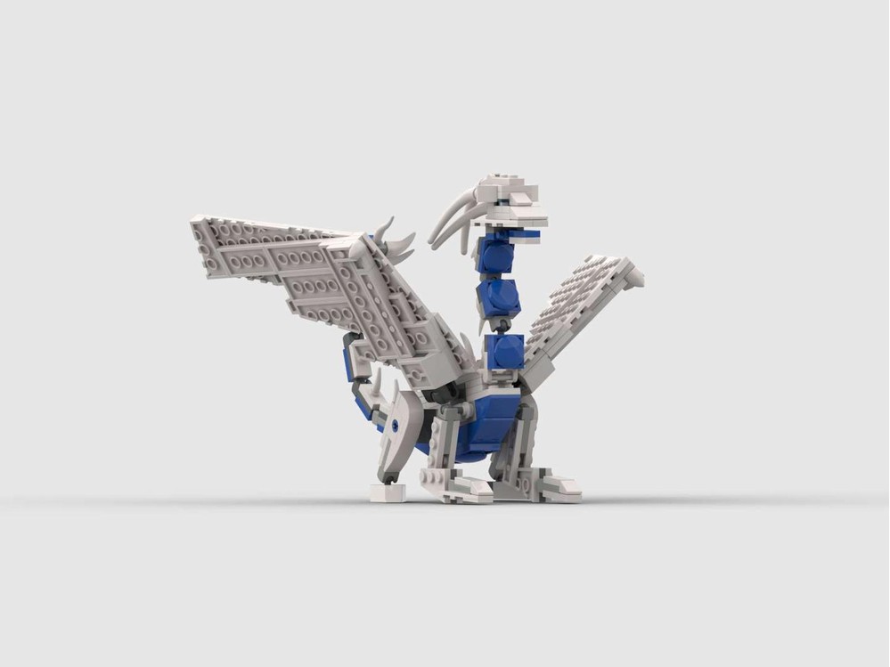 LEGO MOC Ice Dragon (Winter: Wings of Fire) by LegoRapha | Rebrickable ...