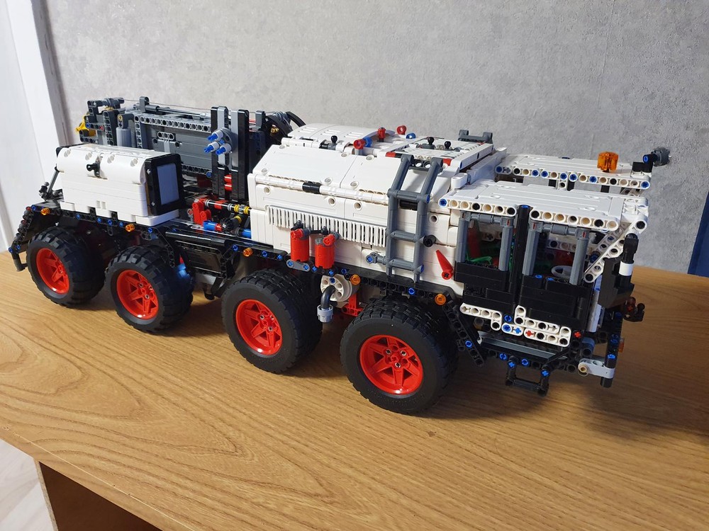 LEGO MOC-118222 Maz 543 8×8 КЭТ wheeled recovery vehicle by Muhinn ...