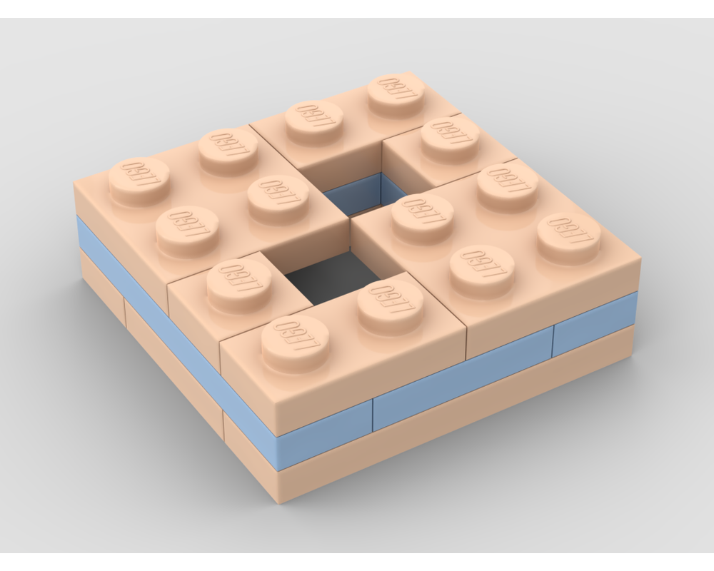 LEGO MOC Match Stick 2x2 Brick - Duplo size by TurboRatRods ...