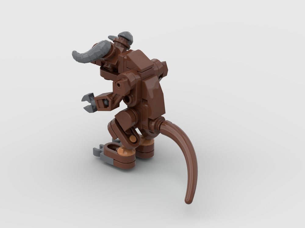 Lego Moc Deathclaw From Fallout By Grisbee Rebrickable Build With Lego