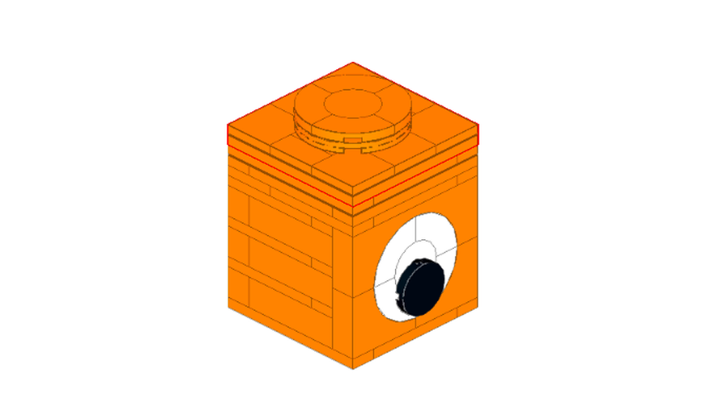 LEGO MOC Eye Brick by BrixGoFar | Rebrickable - Build with LEGO