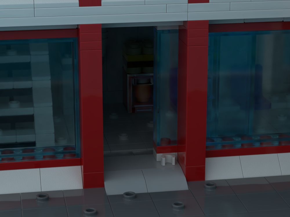 Lego Moc Hospital By The Lego Master Rebrickable Build With Lego