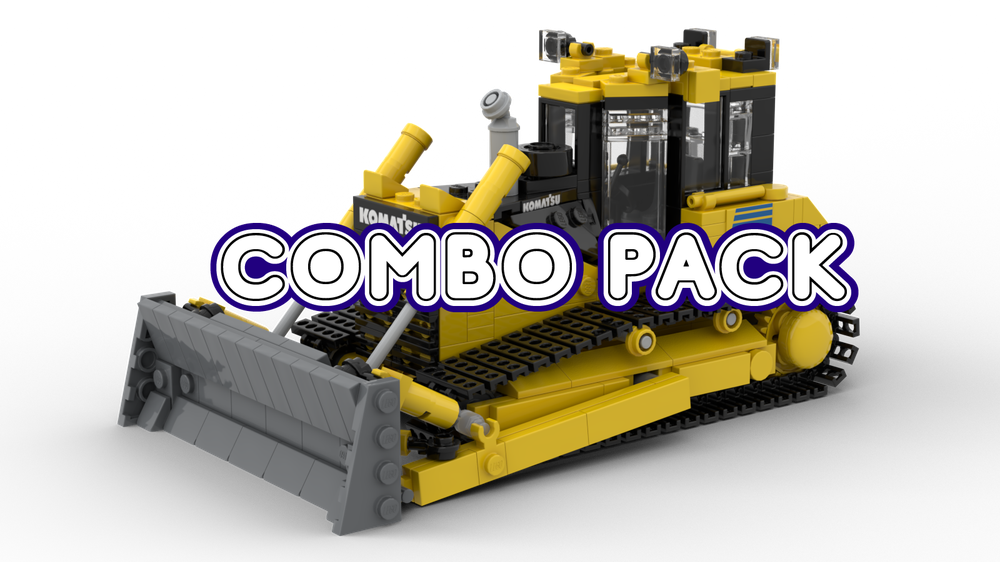 LEGO MOC Komatsu D65PX Combo Pack by Yellow.LXF | Rebrickable - Build ...