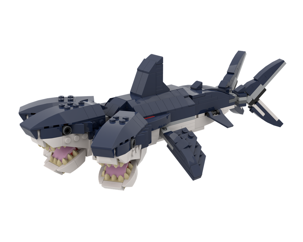 LEGO MOC 3 Headed Shark 31088 3 to 1 by bricksmartworkshop ...