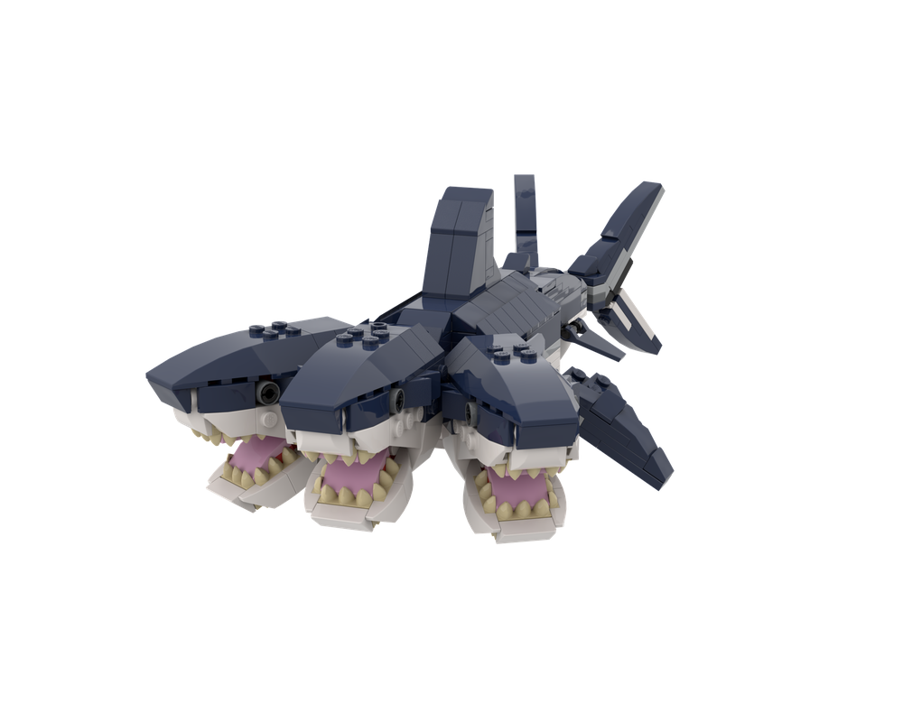 LEGO MOC 3 Headed Shark 31088 3 to 1 by bricksmartworkshop ...