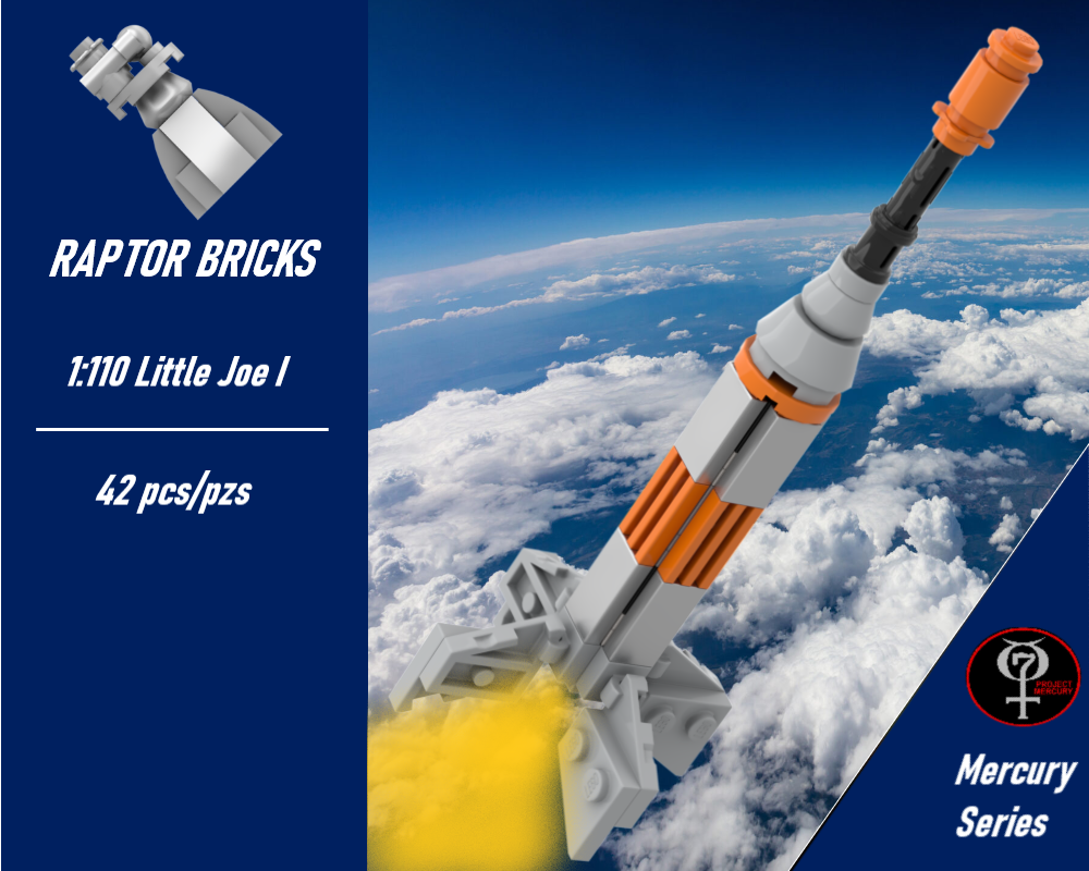 LEGO MOC-118347 1:110 Scale Little Joe 1 by RAPTOR BRICKS | Rebrickable ...