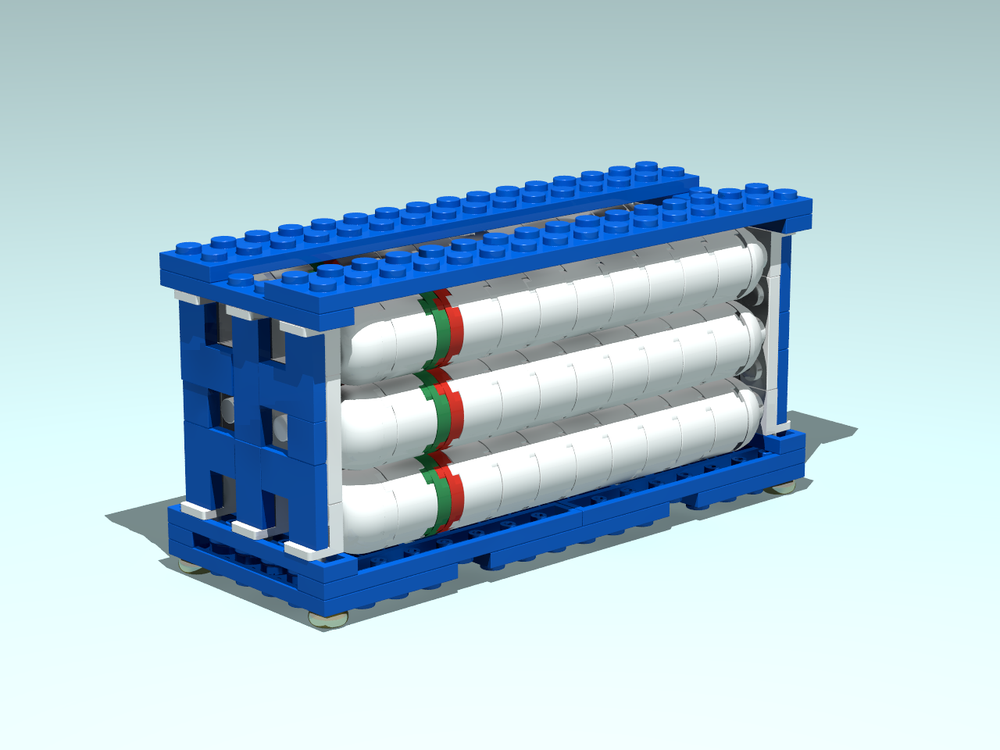 LEGO MOC Cylinder container - 20ft 16stud by Phlattax | Rebrickable ...