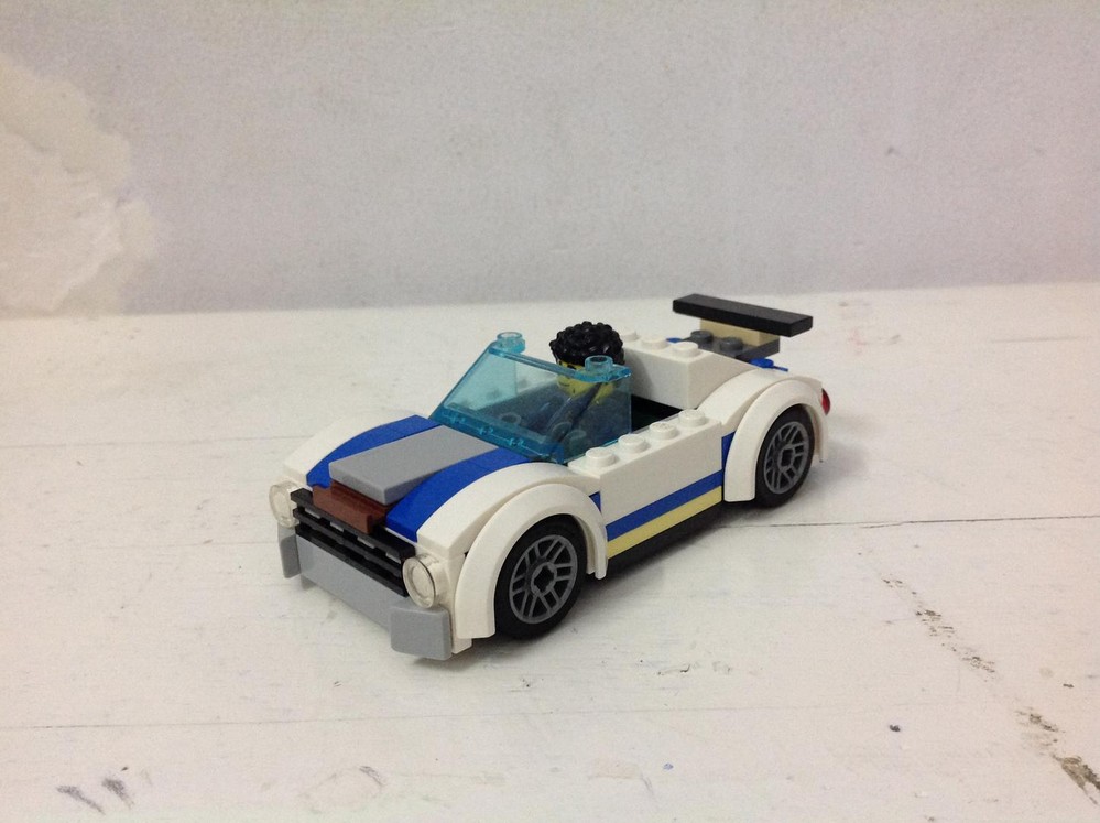 LEGO MOC 60270 White & Blue Convertible by Dinhdinhchannel - DDC ...