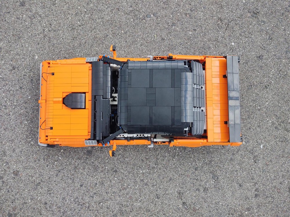 Lego Moc 1971 Hemi Cuda By Ellil3go Rebrickable Build With Lego