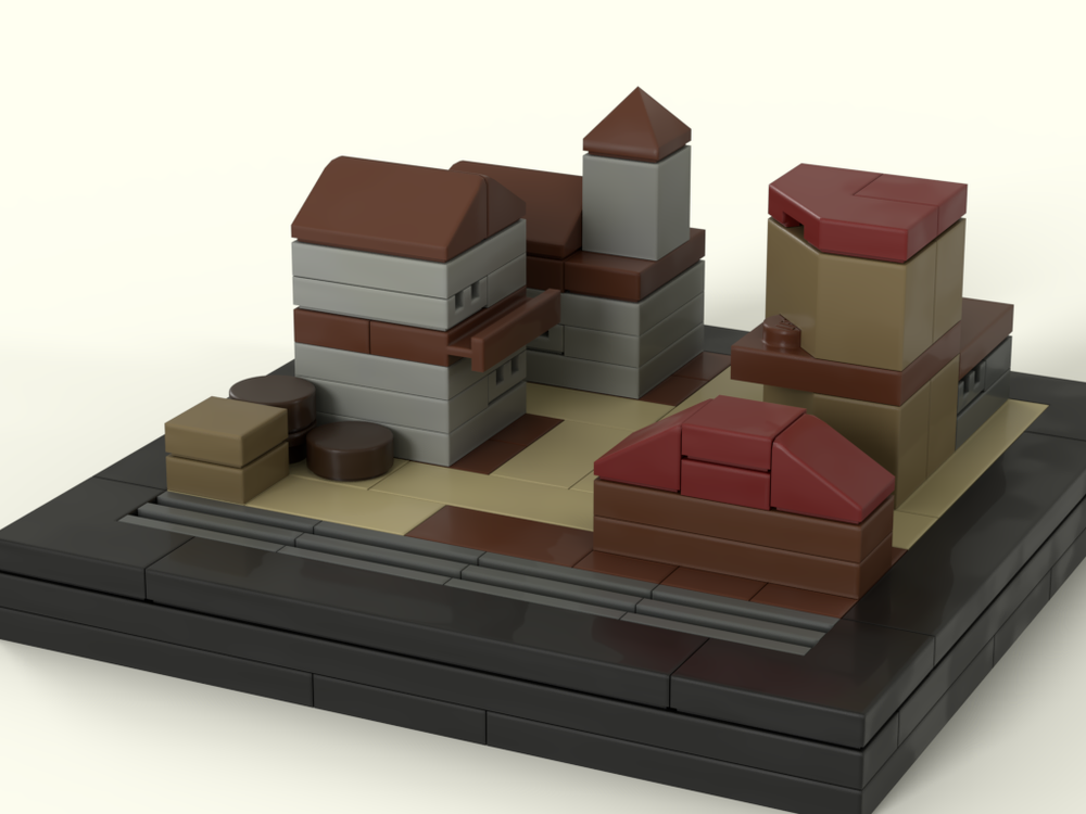 LEGO MOC Wild West Town by Karst86 | Rebrickable - Build with LEGO