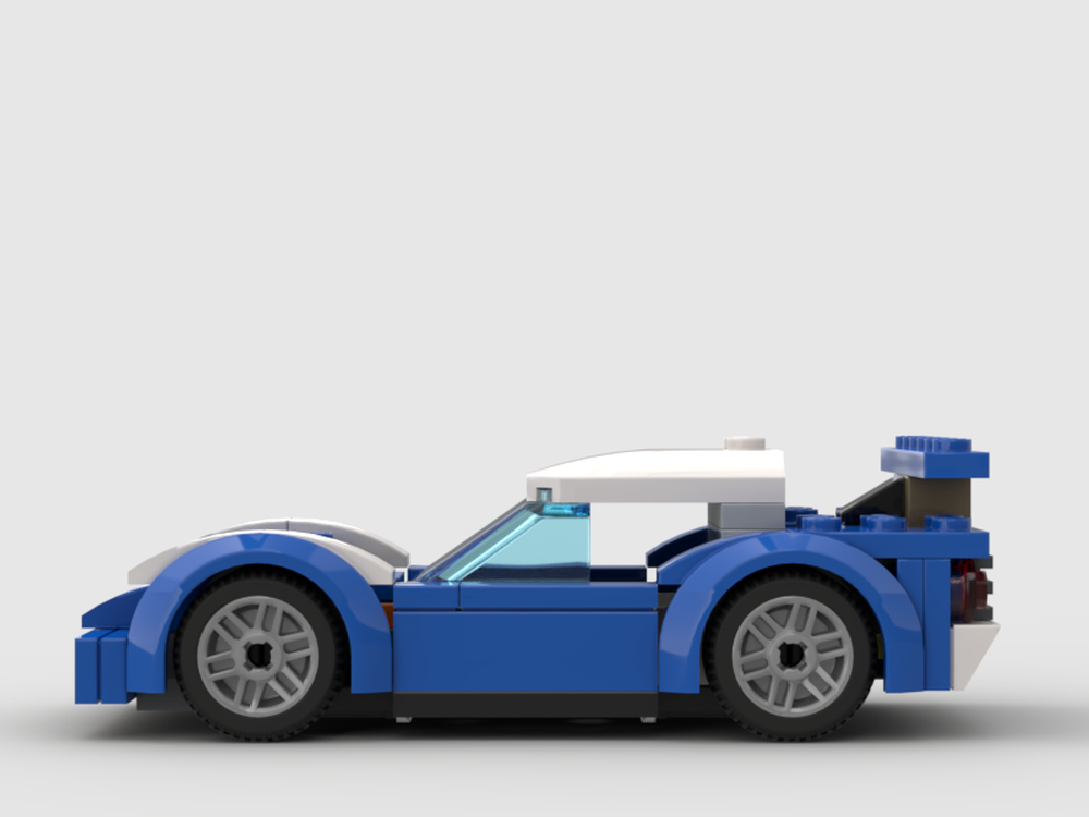 LEGO MOC 60312 - Le Mans Car by hoppepe | Rebrickable - Build with LEGO