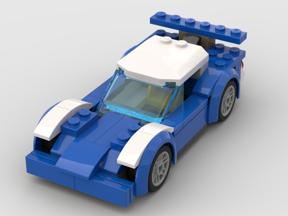 LEGO MOC 60312 - Le Mans Car by hoppepe | Rebrickable - Build with LEGO