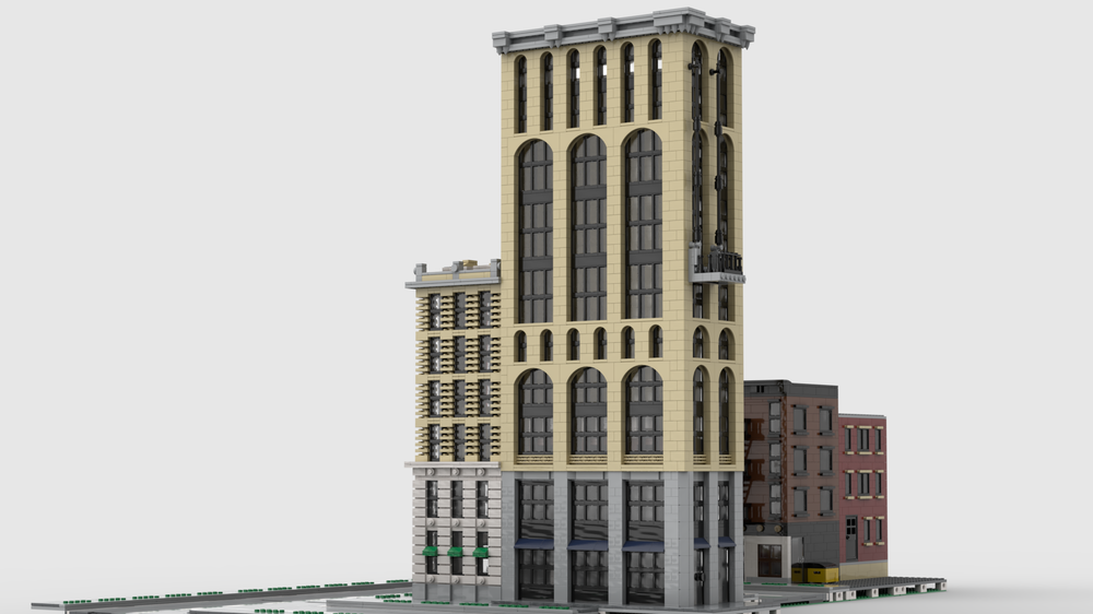 LEGO MOC Probe's New York highrise Office buiilding by ZealotLego ...