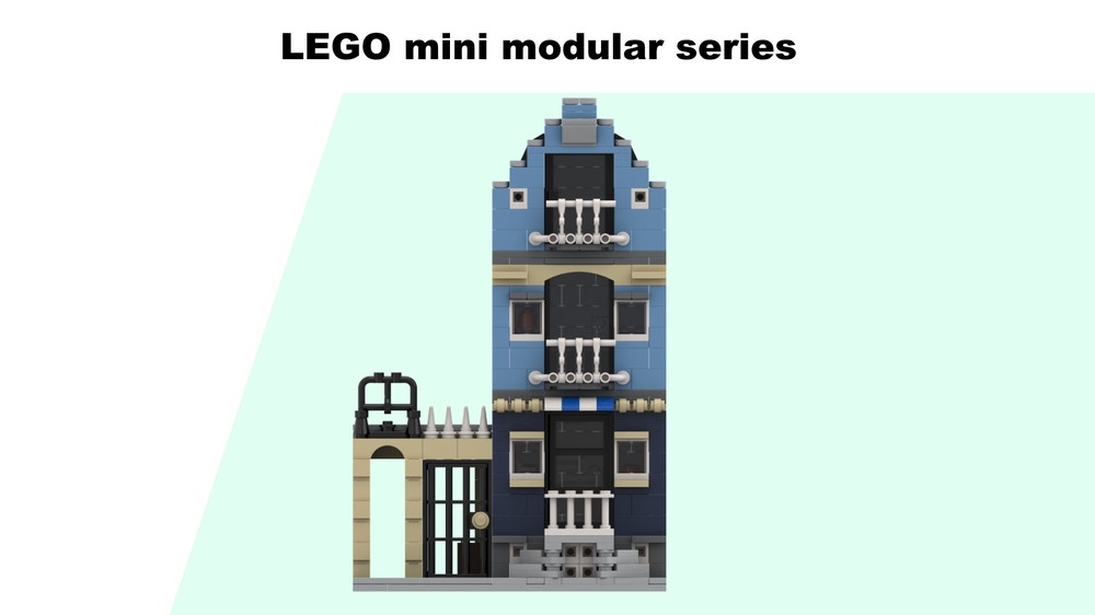 LEGO MOC mini modular: Market Street by space_girl_production ...
