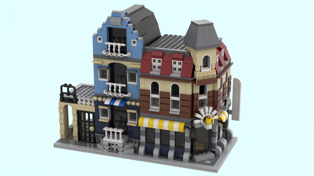 LEGO MOC mini modular: Market Street by space_girl_production ...
