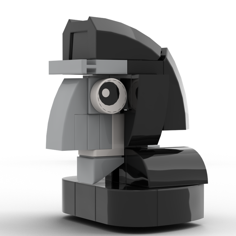 LEGO MOC Igor bust (with movable hump!) by javiperillas | Rebrickable ...